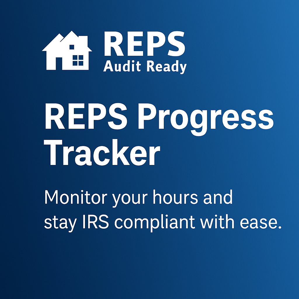 IRS Audit Readiness for REPS | REPS Audit Ready